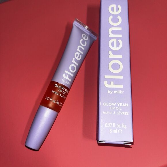 Florence | Makeup | Florence By Mills Glow Yeah Tinted Lip Oil 27 Fl Oz Brand Nib | Poshmark
